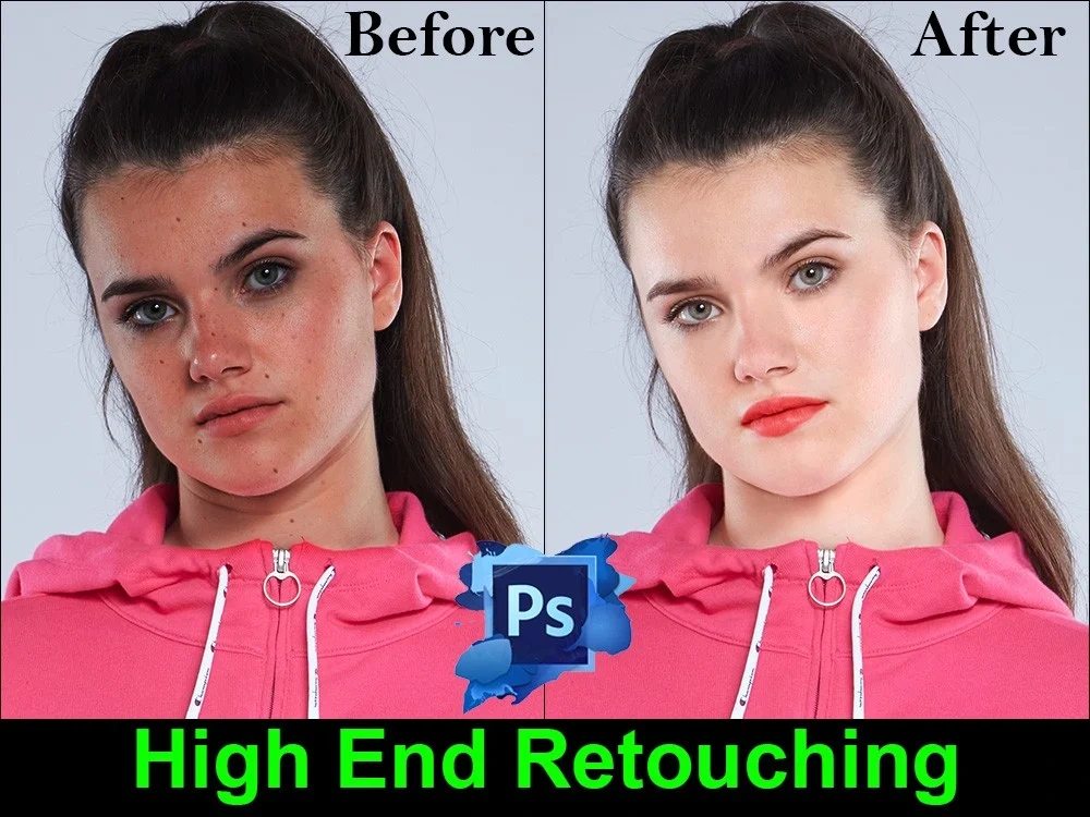 Portrait or Model Photo Retouched Professionally for Website or Print ...