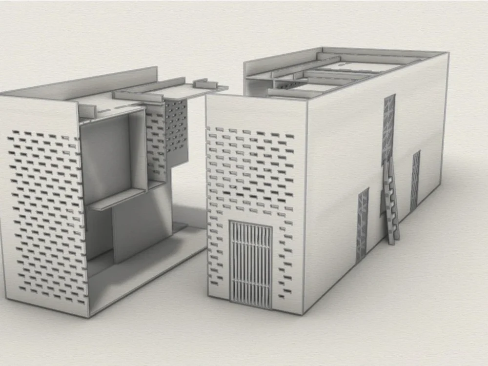 A 3d model & layout of your project that will be ready for laser ...