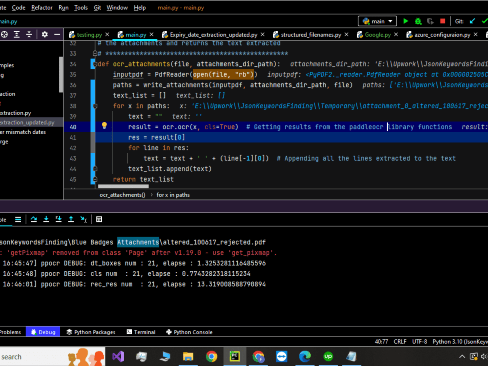 Web automation, data extraction, data analysis and all python based project | Upwork