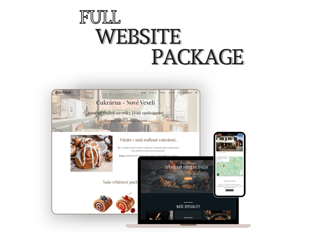 A Fully Launched Functional Website - WHOLE WEBSITE builder PACKAGE | Upwork