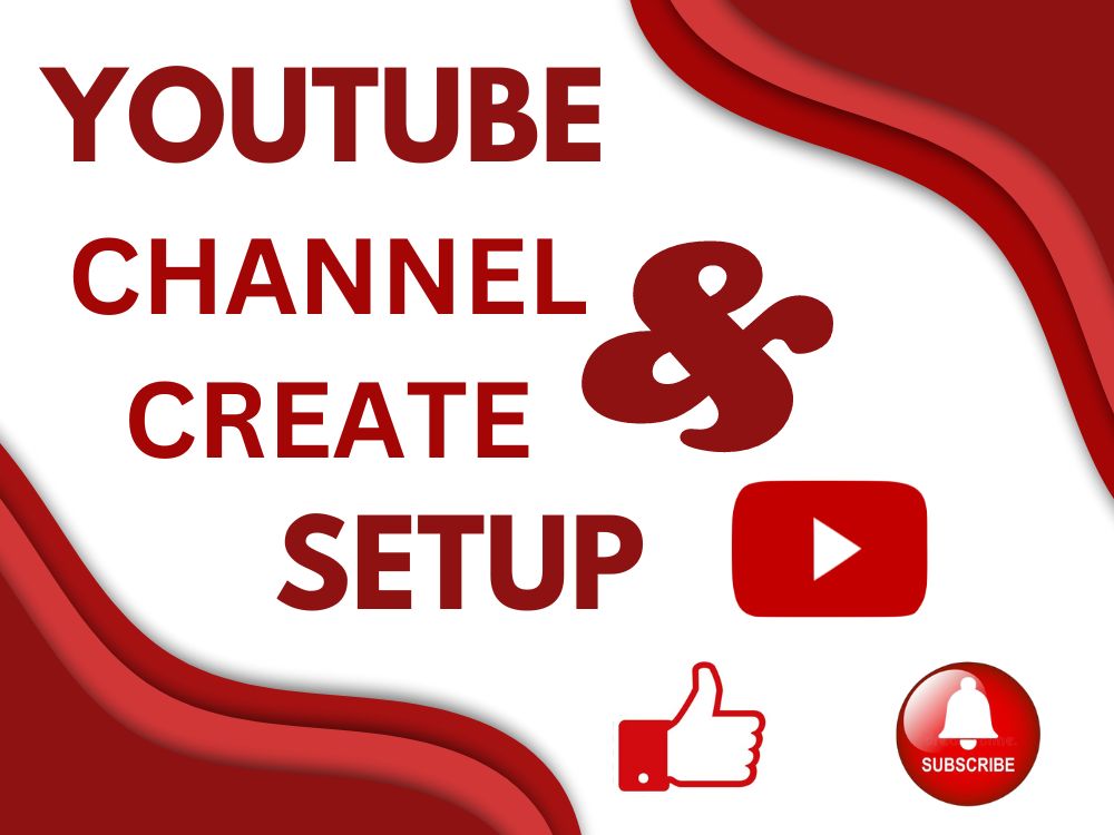 Create Professional Brand YouTube Channel , Setup, Design and ...