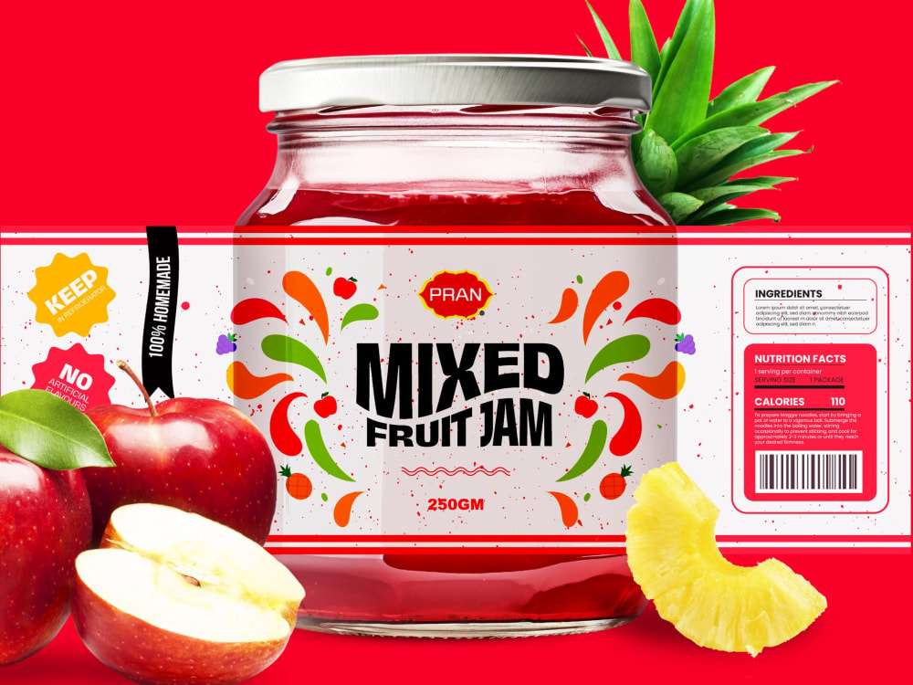 Modern packaging design and label design | Upwork