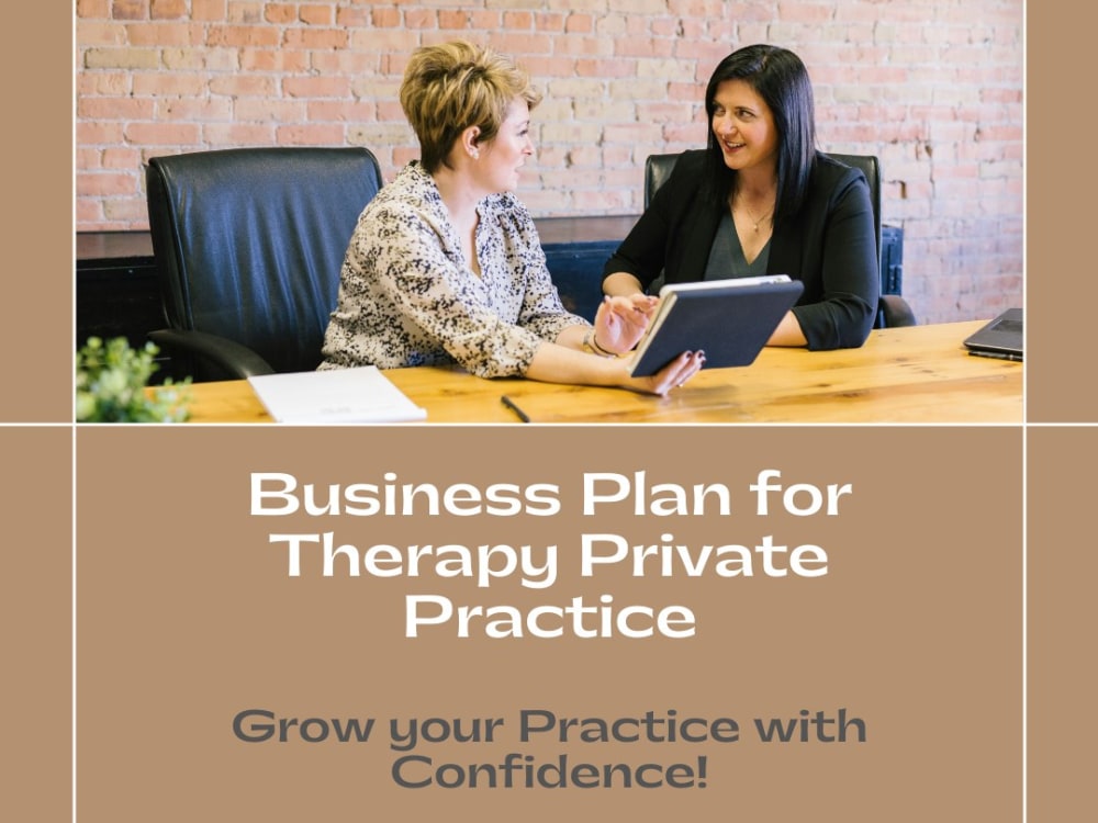 Business Plan for Therapy Private Practice | Upwork