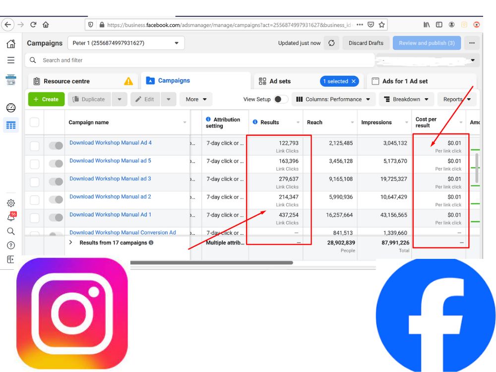 RUN FACEBOOK AND INSTRAGRAM ASD CAMPAGN | Upwork