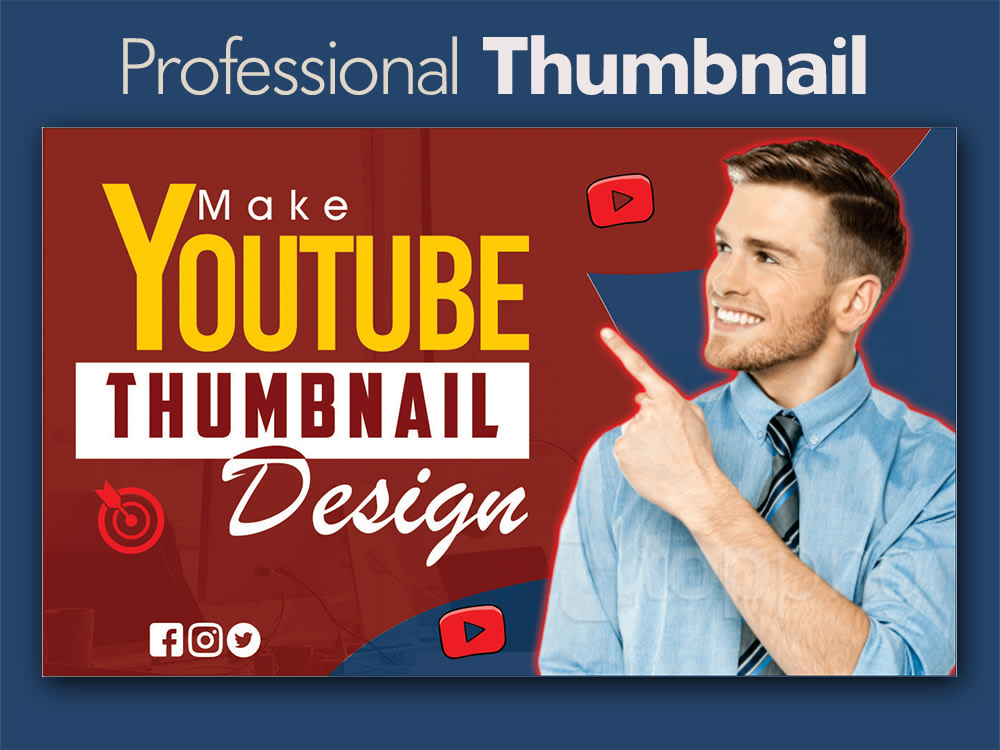 Professional youtube thumbnail designer | Upwork