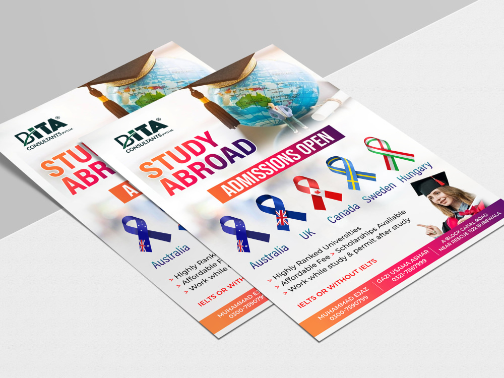 Educational consultant Catalog Design, education poster or brochure ...