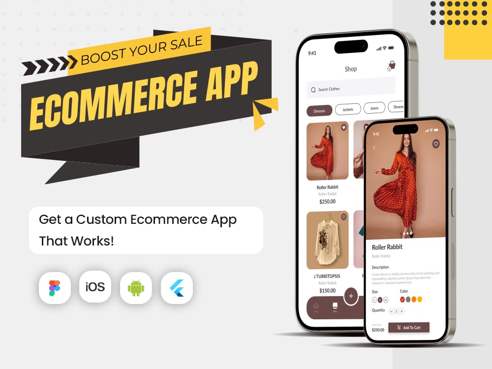 Complete Ecommerce Mobile App Development | Upwork