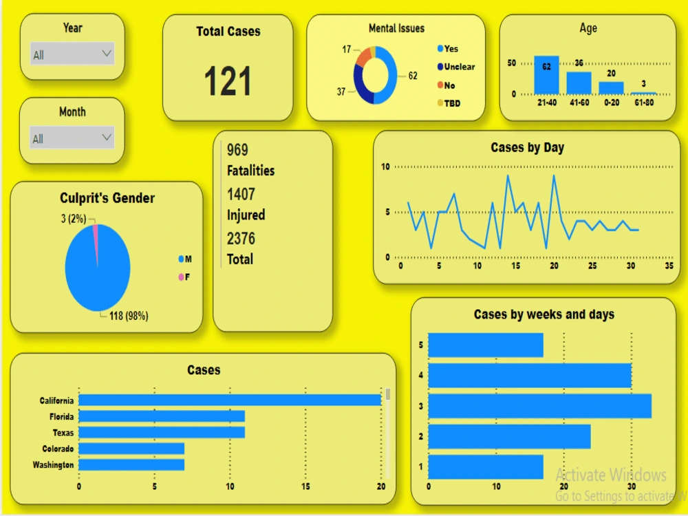 An interactive power bi dashboard and reports for data visualization | Upwork