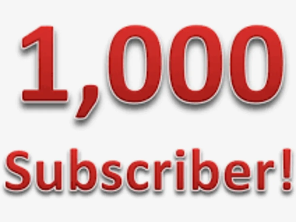 Real 1000+ YouTube Subscribers| 1000+ YouTube Views| 1000+ YouTube ...