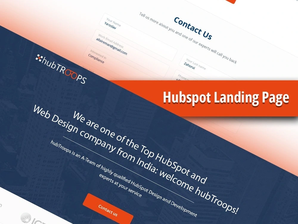 A HubSpot Landing Page Template that will help convert Visitors into ...