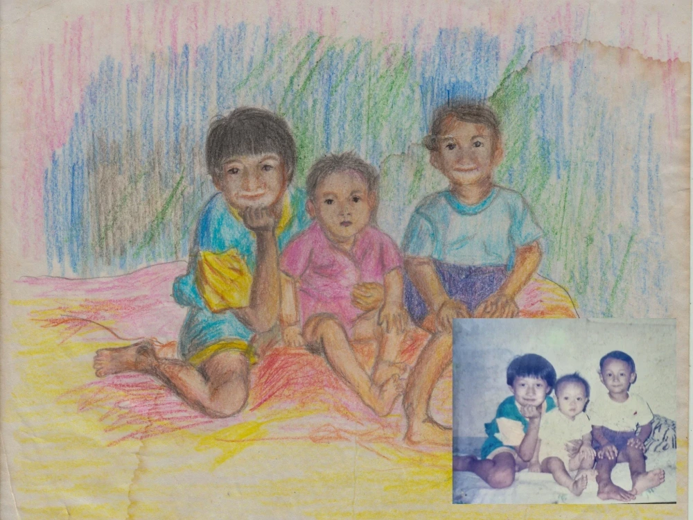 A fantastic potrait hand draw | Upwork