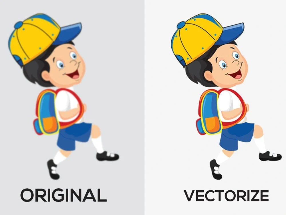 Low quality vector Tracing into high Resolution | Upwork