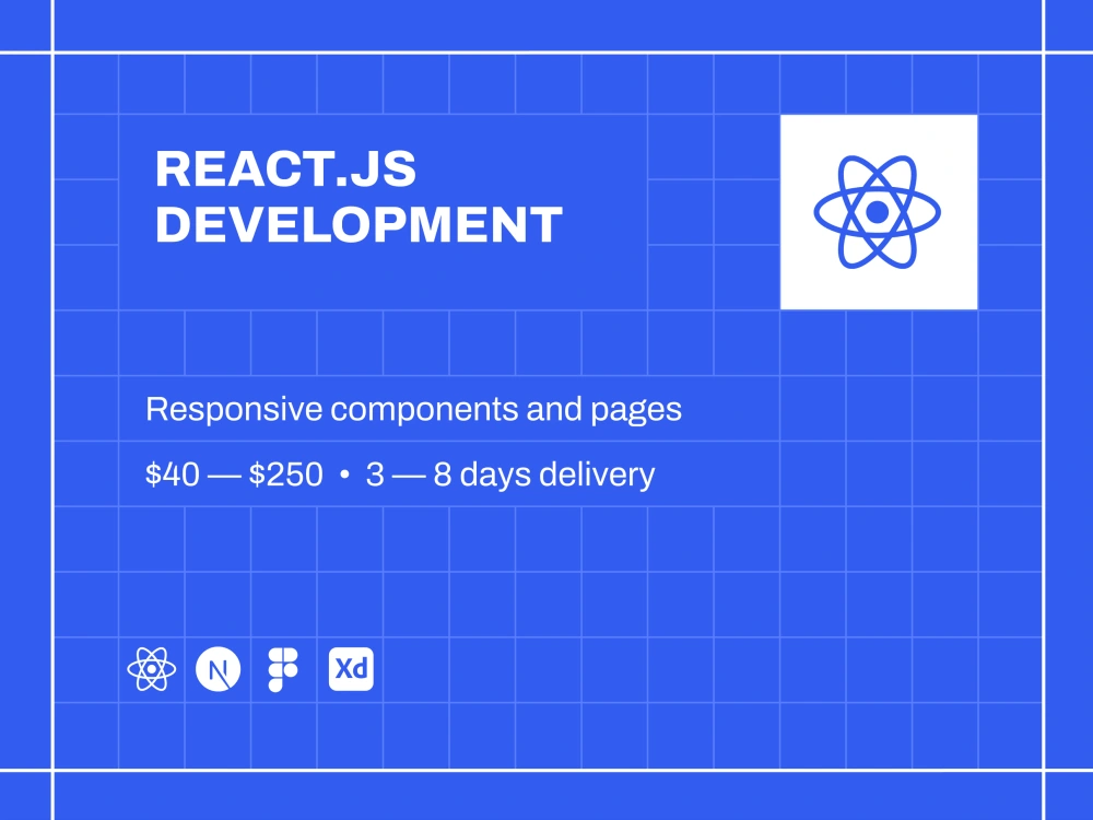 Responsive React.js (or Next.js) components or pages | Upwork