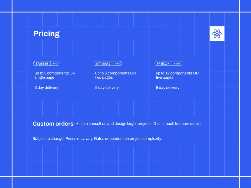 Responsive React.js (or Next.js) components or pages | Upwork
