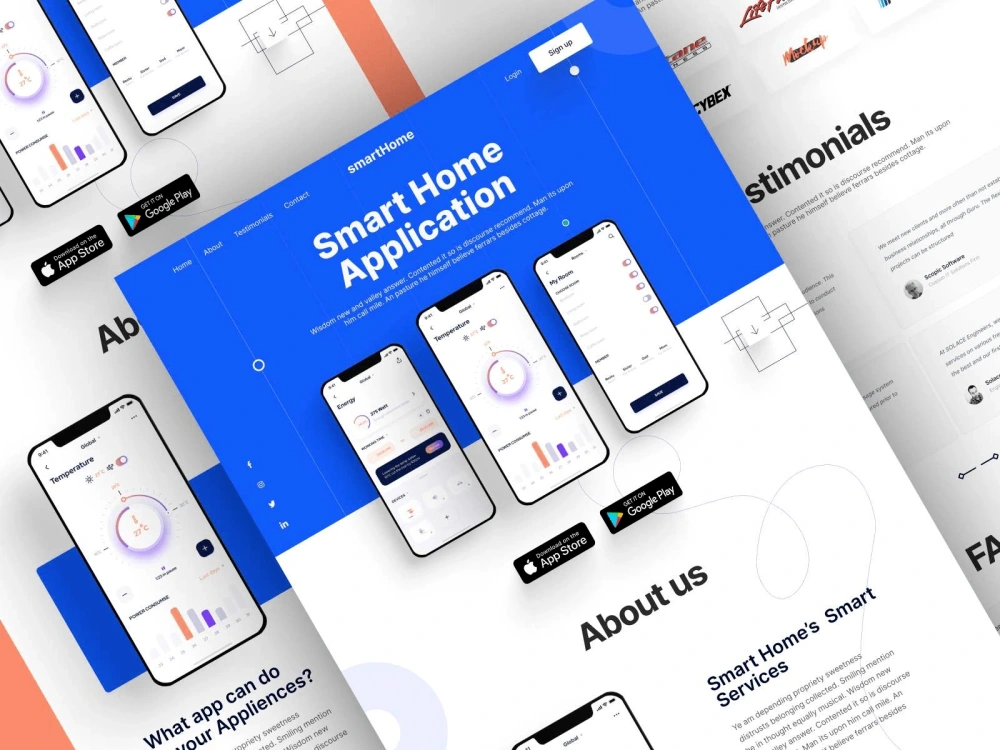 Fully Responsive Web Pages From Any Design in PSD, Figma, AdobeXD etc ...