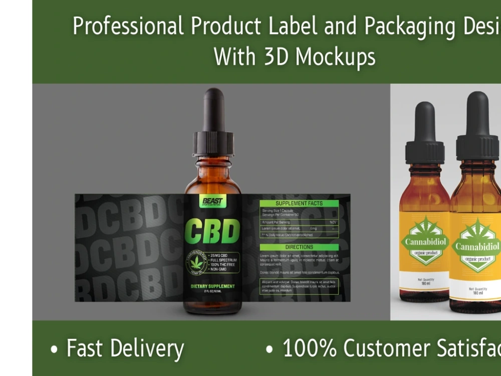 Unique packaging and label design for your products | Upwork