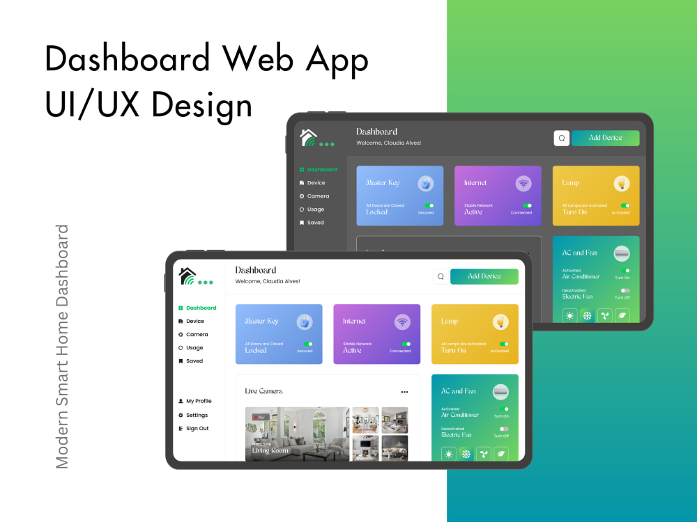 Premium dashboard UI/UX design in figma, premium web application ...