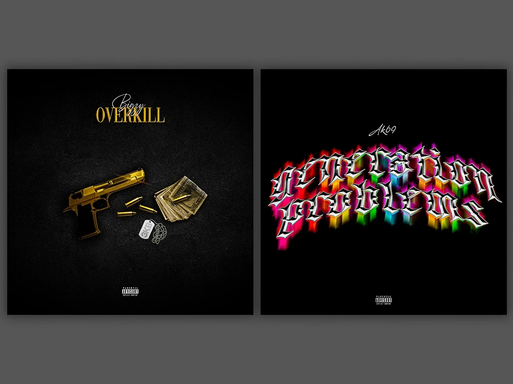 A detailed rap single/album cover artwork design | Upwork