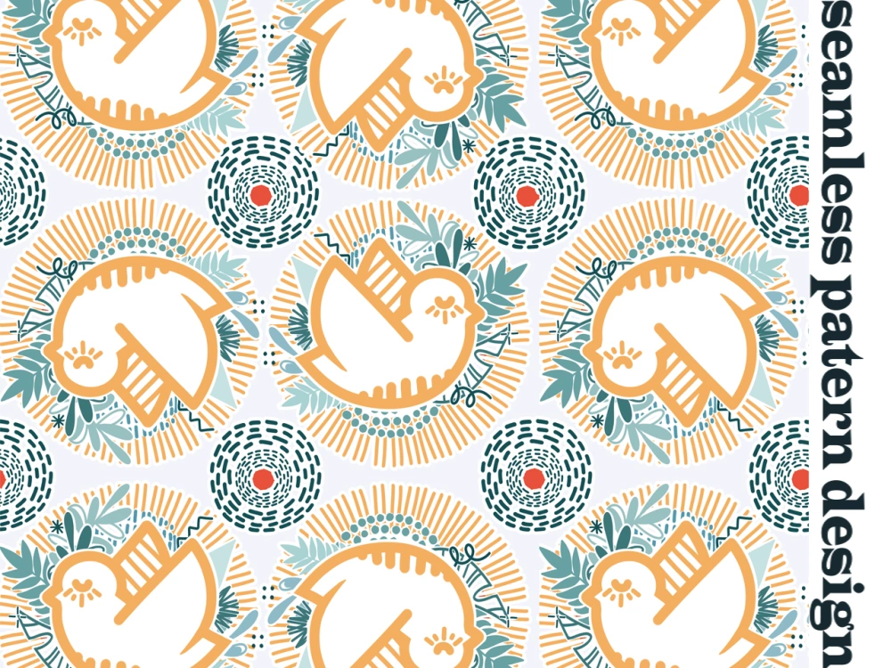 A seamless pattern design | Upwork