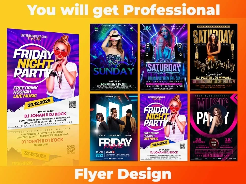 Professional and eye-catchy flyer design in 2 hours | Upwork