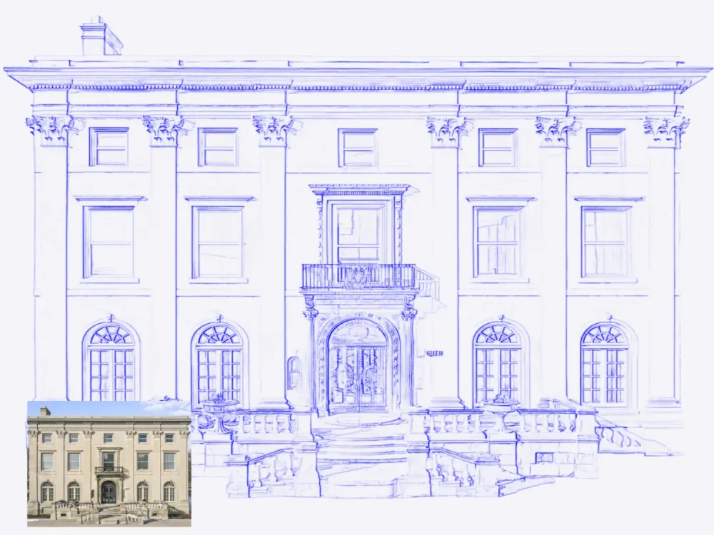 Clean line art illustration | Upwork