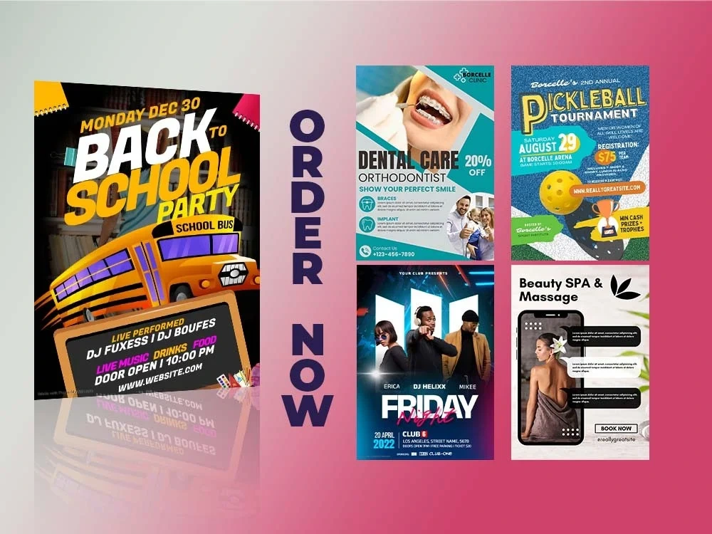 Professional and eye-catchy flyer design in 2 hours | Upwork