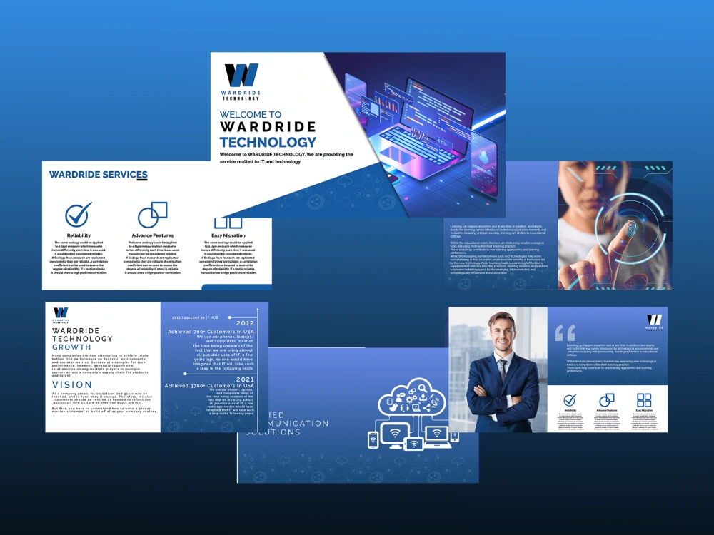 Modern designed PowerPoint presentation and pitch deck | Upwork