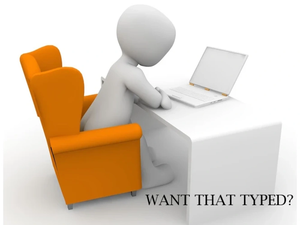 An exemplary typed document | Upwork