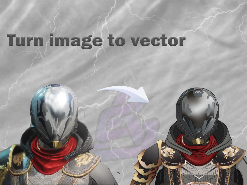 A high resolution vector logo from your image in less than one hour ...