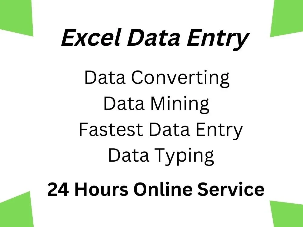 Excel data entry service | Upwork