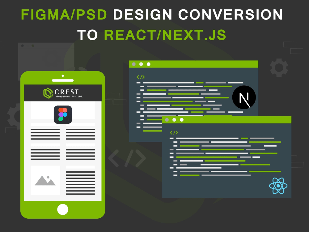 Figma/PSD design conversion to React/Next.js | Upwork