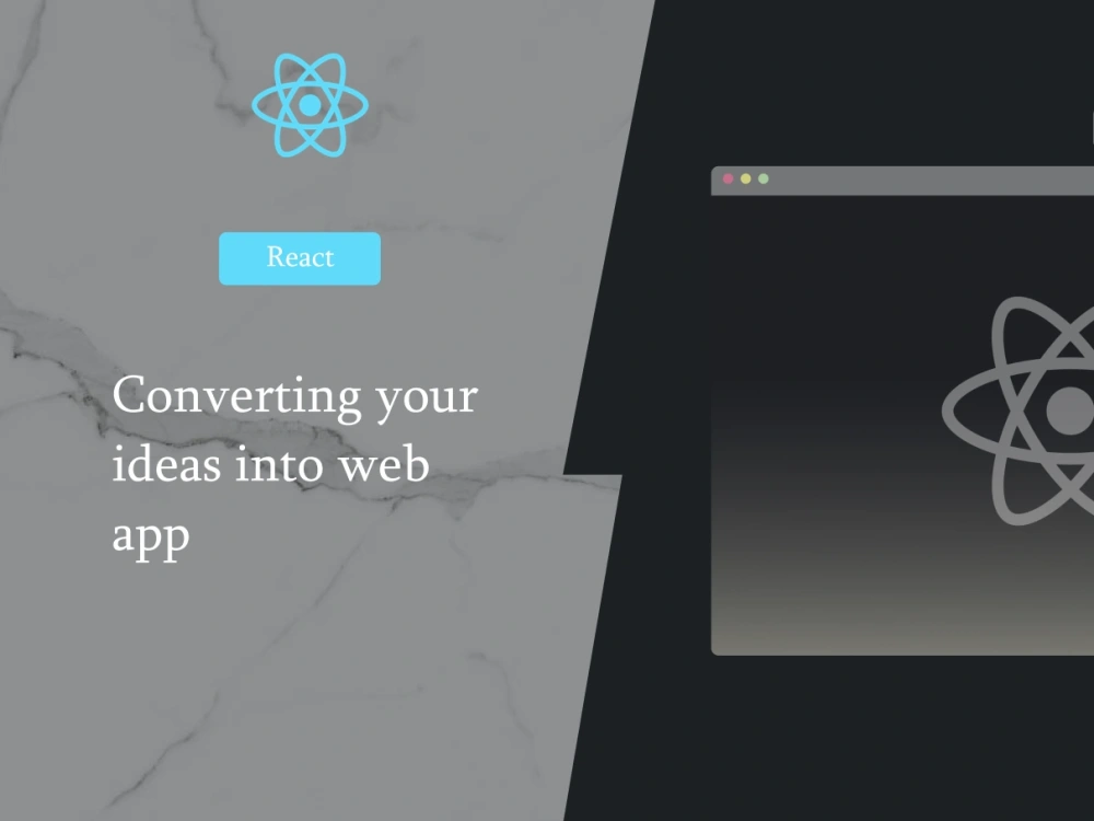 An amazing React web app for your business to automate processes | Upwork