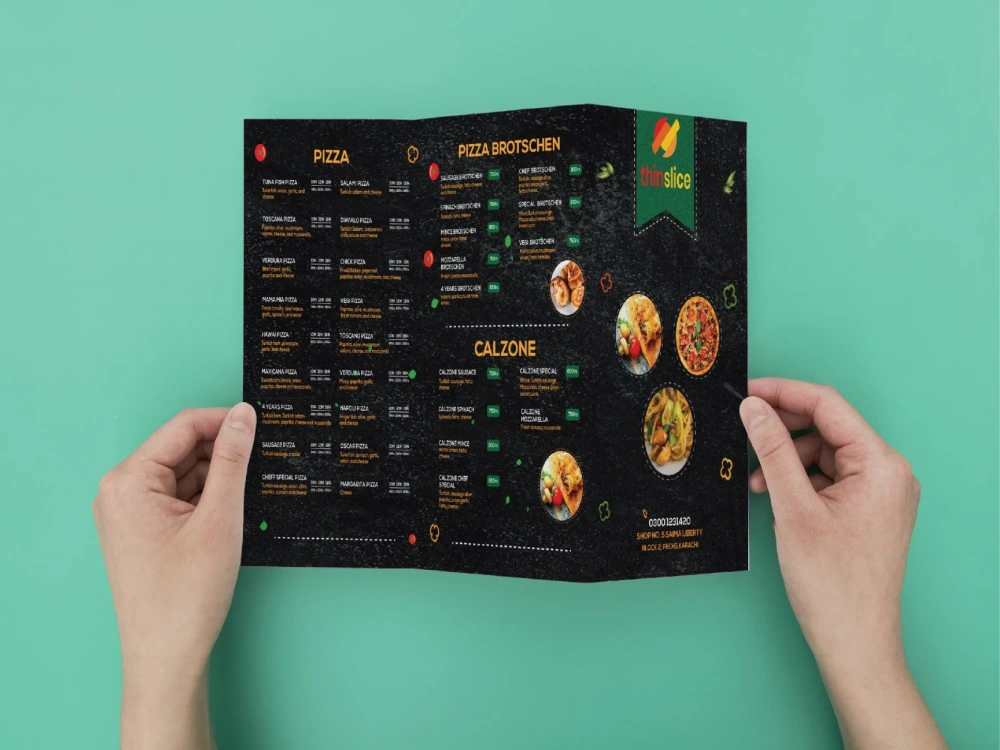 Modern and professional restaurant menu design | Upwork