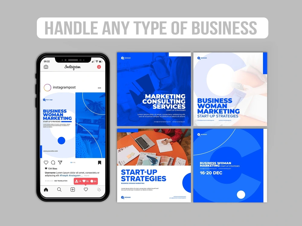 Professional social media post design Facebook, Instagram posts, banner ...