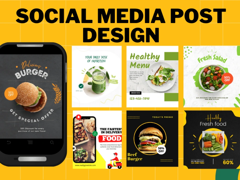 Creative and attractive Social Media Post/Ad design in 1-Day | Upwork