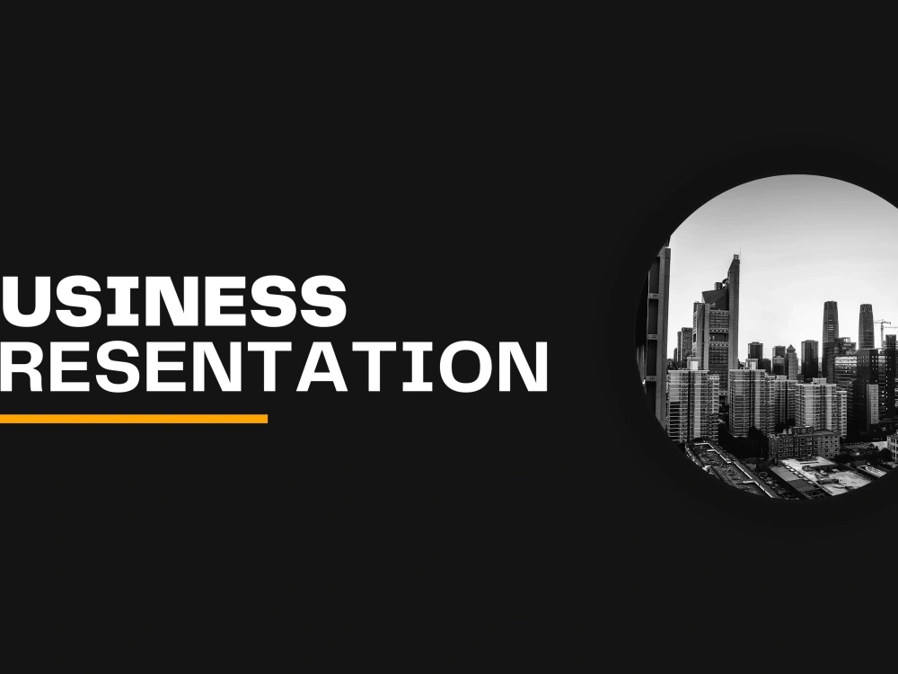 A professional presentation design | Upwork