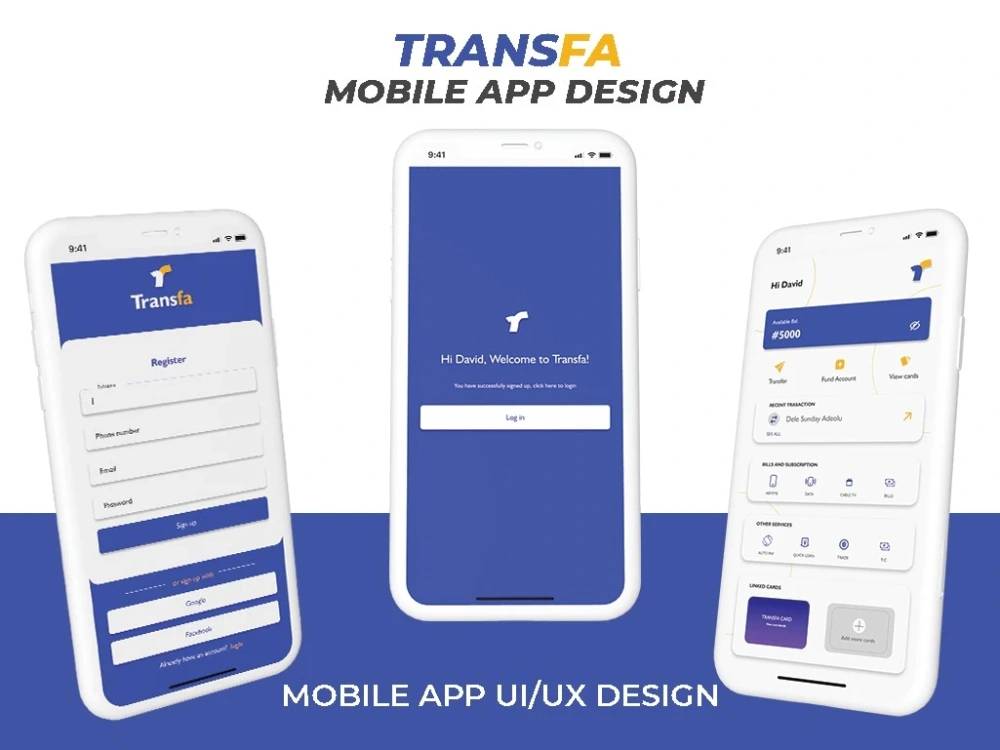 An amazing UI/UX design for your Websites or Mobile App | Upwork