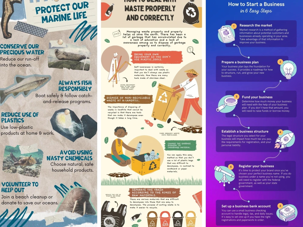 Creative and professional infographic designs | Upwork