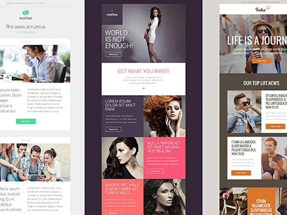 Responsive HTML Email Template Design and Development | Upwork