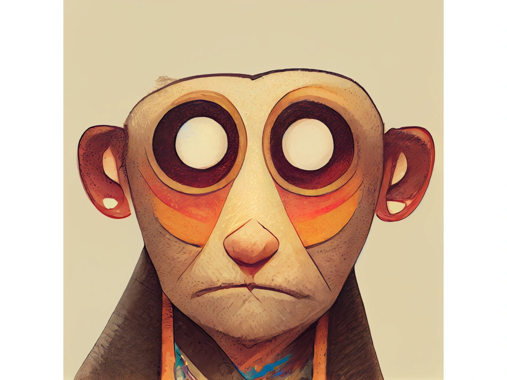 A set of incredbly lovable line-art characters - full of personality ...