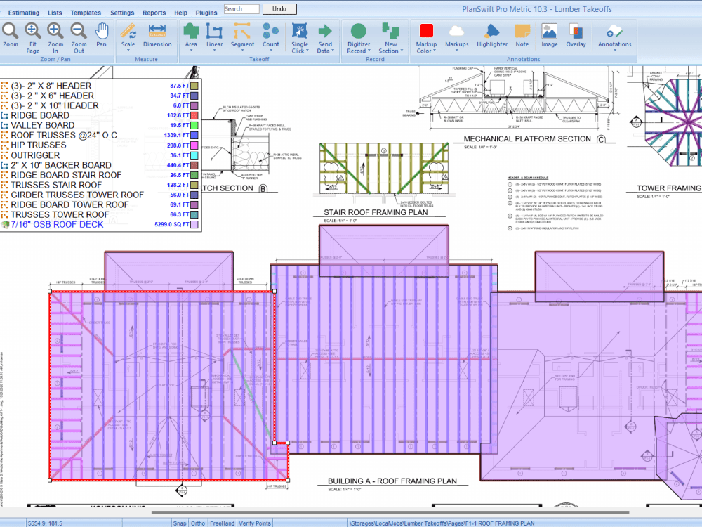 Detailed lumber structural takeoffs within 24 hours | Upwork