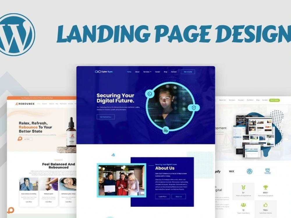 Amazing landing page or squeeze page | Upwork