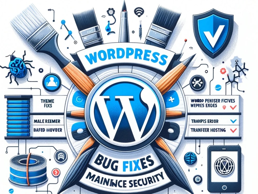 WordPress Bug , Plugin, Theme , database / 500 page error Fixes | Upwork