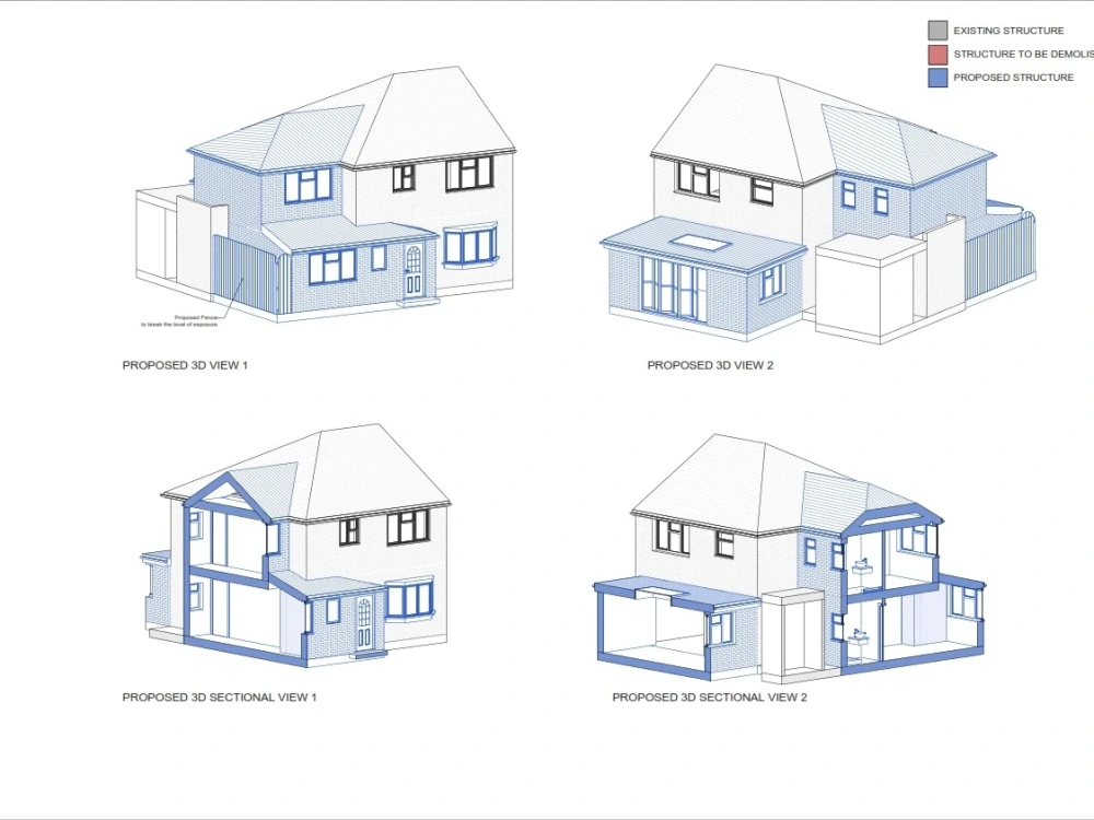 Architectural document for residential houses | Upwork
