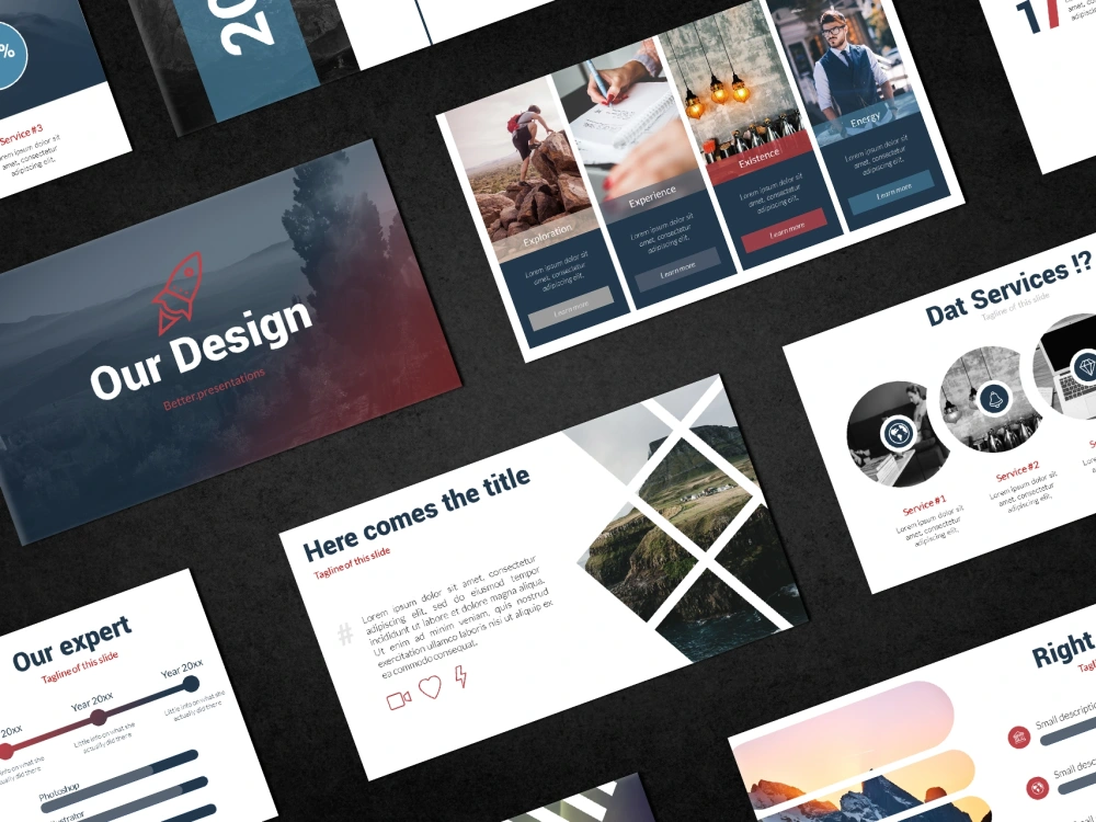 A professionally made presentation slide deck | Upwork