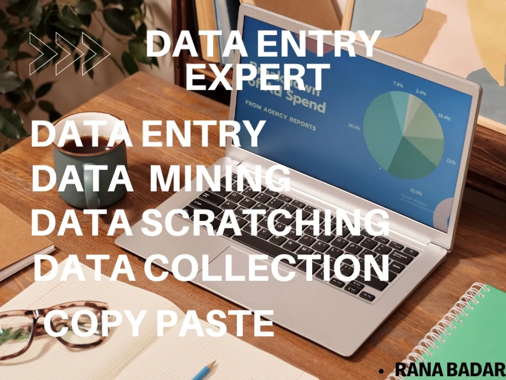 Data entry, web research, typing, copy paste, web scraping or data mining | Upwork