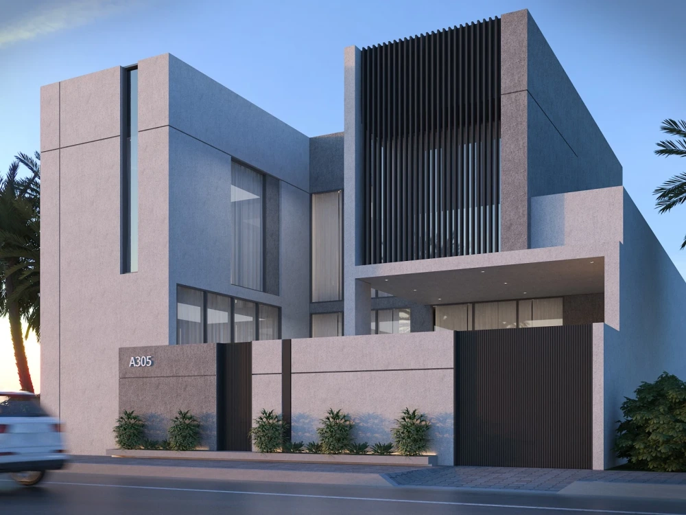 3D design and render for your facade | Upwork