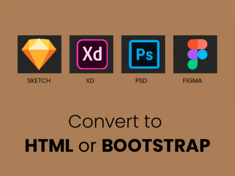 PSD/XD/FIGMA/Sketch to Responsive HTML,CSS website | Upwork