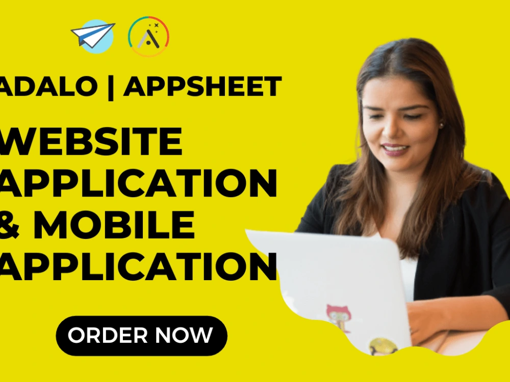 Fully functional web and mobile application on Adalo & AppSheet | Upwork