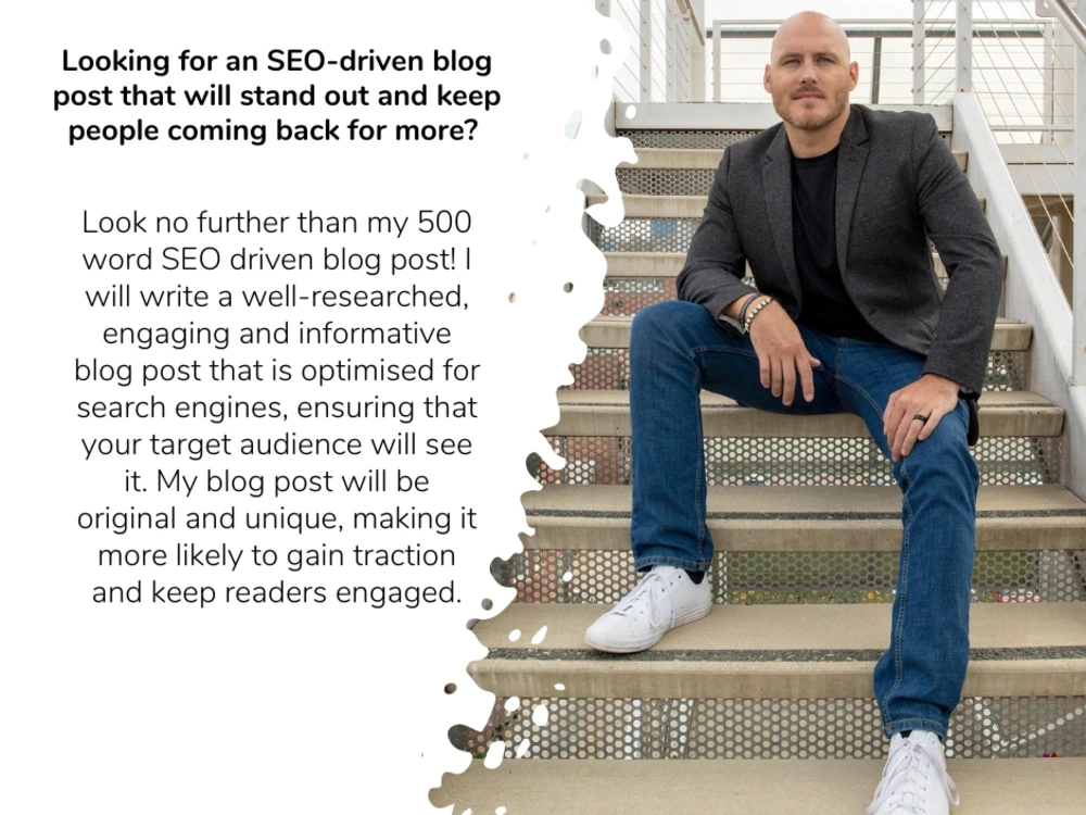 A 500 word SEO-Driven Blog Post | Upwork